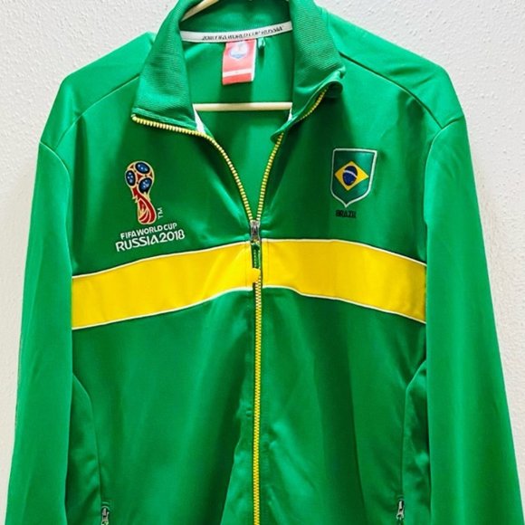 Jackets & Coats | Fifa World Cup Russia 218 Brazil Track Jacket | Poshmark